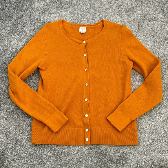 a new day | Sweaters | A New Day Mustard Yellow Knit Cardigan | Poshmark